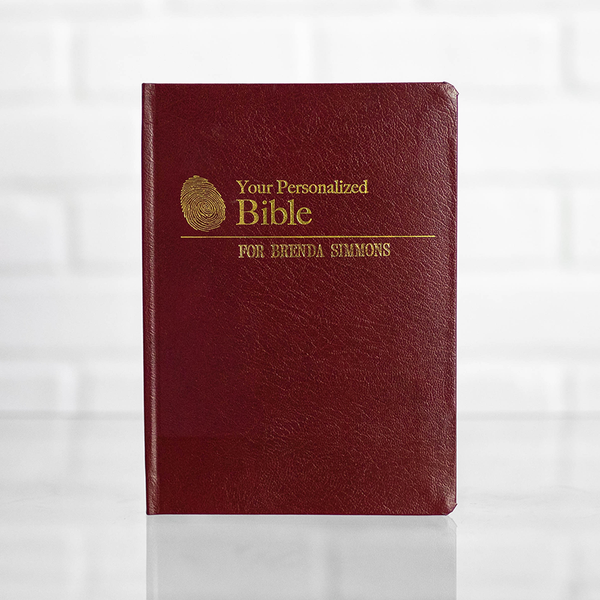 The Complete Personalized Bible [Bonded Leather] – Your Personalized Bible