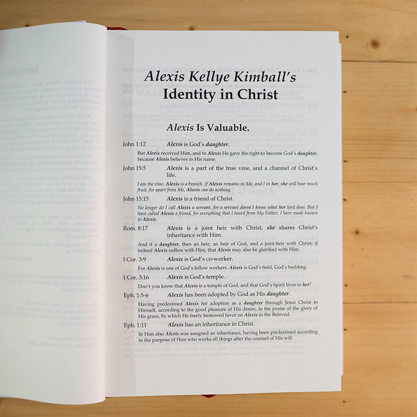 The Complete Personalized Bible in LARGE PRINT [Bonded Leather] – Your ...